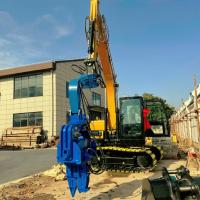 China Precision Sheet Pile Driver | 10m Accurate Driving & Multi-Soil Adaptability for sale