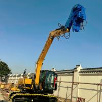 China Precision Sheet Pile Driver | 10m Accurate Driving & Multi-Soil Adaptability for sale