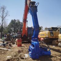 China Specialized Pile Hammer For Solar/Wind Farms | Secure Clamping & High-Efficiency Driving for sale