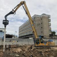 China High-Speed Pile Driver | 2500 RPM & 20T Excavator Compatibility for sale