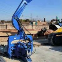 China Industrial Pile Driver for Solar Farms: 32Mpa Hydraulic System & Universal Crane Compatibility for sale