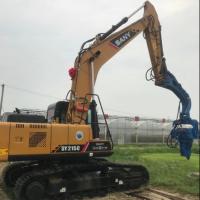 China Coastal Project Pile Driver: 18M Length & Corrosion-Resistant Design for Excavator Mounting for sale