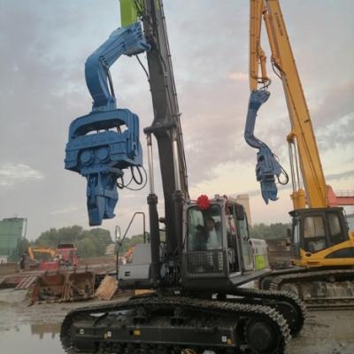 China High-Efficiency Pile Driver - Singel Driver Piling Vibro Hammer With Silence Operation for sale