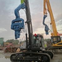 China High-Precision 15m Sheet Pile Driver - Excavator Mounted Lightweight Design And Customizable LOGO for sale