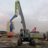 China Railway Pile Driver: Precision Sheet Piling to 15 Meters with Minimal Vibration for sale