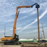 China 40-45 Ton Excavator Mounted Pile Driver - Wood Pile Specialized With Flexible Control And High Efficiency for sale