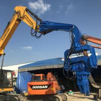 China Durable Vibratory Pile Driver For Excavator - 3200rpm Speed And Quick Operation Conversion for sale
