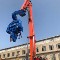 China Hydraulic Pile Driving Equipment Pile Driver - Low Noise And 1-Set MOQ For Trial Orders for sale
