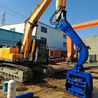 China Hydraulic Pile Driving Equipment Pile Driver - Low Noise And 1-Set MOQ For Trial Orders for sale