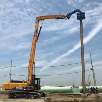 China High Precision Excavator Pile Driver - Wood Piling Short Period & Easy Maintenance for sale