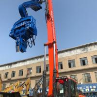 China High Precision Excavator Pile Driver - Wood Piling Short Period & Easy Maintenance for sale