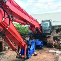 China High Speed Vibration Pile Driver - Environmental Friendly & 32Mpa Operation Pressure for sale