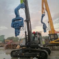 China High Speed Vibration Pile Driver - Environmental Friendly & 32Mpa Operation Pressure for sale