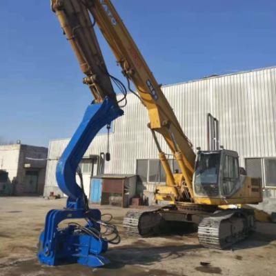 China Environmental Friendly Pile Driver - Quiet Vibro Hammer & 180° Rotation Adjustment for sale