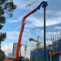 China Excavator Mounted Pile Driver - Low Noise Hydraulic & Multi-Pile Type Adaptation for sale