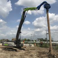 China Quick Speed Hydraulic Pile Driver - High Accuracy Vibratory Hammer & Low Noise for sale