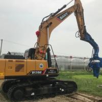 China Hard Soil Construction Pile Driver - 10M Length & Universal Excavator Fit for sale