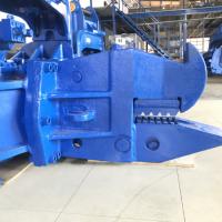 China 350KN Excavator Mounted Pile Driver - 3200rpm High Frequency & 18m Max Pile Length for sale