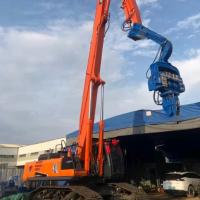 China Heavy-Duty Pile Driver | 1700kg Hammer Weight for Stable 10-Meter Deep Driving for sale