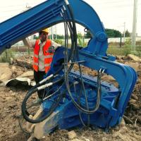 China Heavy-Duty Pile Driver | 1700kg Hammer Weight for Stable 10-Meter Deep Driving for sale