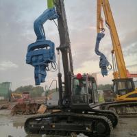 China Heavy-Duty Pile Driver | 1700kg Hammer Weight for Stable 10-Meter Deep Driving for sale