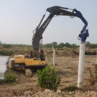 China 2700kg Industrial Pile Driver - 18M Sheet Pile Driving & Efficient Vibration for sale