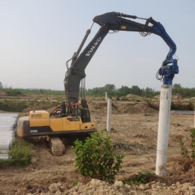 China 2700kg Industrial Pile Driver - 18M Sheet Pile Driving & Efficient Vibration for sale