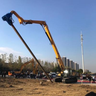 China 24M Sheet Pile Driver - Heavy Vibro Hammer & Imported Core Component Reliability for sale