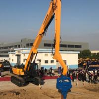 China 24M Sheet Pile Driver - Heavy Vibro Hammer & Imported Core Component Reliability for sale