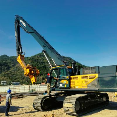 China Heavy-Duty Pile Driver | 3.3 Ton Vibrating Hammer for Large Steel Plate Pile Construction for sale