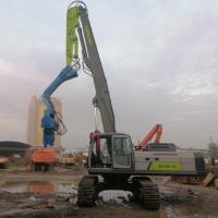 China 15M Hard Soil Pile Driver - Zoomlion Fit & Imported Hydraulic Components for sale