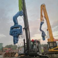China 15M Hard Soil Pile Driver - Zoomlion Fit & Imported Hydraulic Components for sale