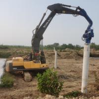 China High-Efficiency Excavator Mounted Vibro Hammer Pile Driver – 2800rpm For 10 Meter Piling Work for sale