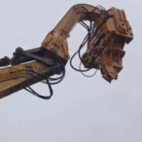 China Stable Hydraulic Excavator Mounted Pile Driver - Corrosion-Resistant Design For Water Bodies Construction Projects for sale