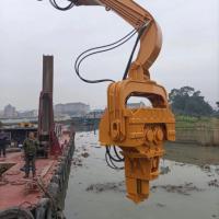 China Stable Hydraulic Excavator Mounted Pile Driver - Corrosion-Resistant Design For Water Bodies Construction Projects for sale