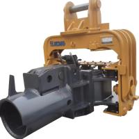 China Solar Panel Project PV Sheet Pile Driver - High-Efficiency Vibro Hammer & Excavator-Mounted Design for sale