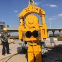 China Single Fixture Vibro Pile Driver - 5m/Min Fast Piling Speed For 25T Excavator for sale