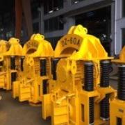 China Single Fixture Vibro Pile Driver - 5m/Min Fast Piling Speed For 25T Excavator for sale