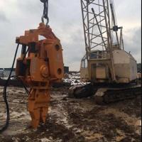 China 1000R/MIN High-Frequency Pile Driver - 35t Excavator-Mounted Sheet Pile Machine for sale