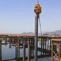 China 1000R/MIN High-Frequency Pile Driver - 35t Excavator-Mounted Sheet Pile Machine for sale