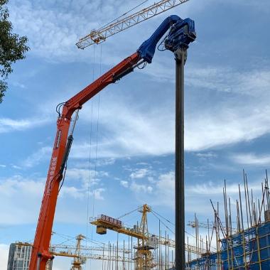 China High-Accuracy Low-Noise Pile Driver - Sheet Pile Dedicated & Quick Converting Feature for sale