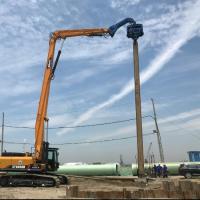 China High-Accuracy Low-Noise Pile Driver - Sheet Pile Dedicated & Quick Converting Feature for sale