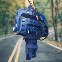 China Blue Photovoltaic Pile Driver - Hydraulic Motor & High-Configuration Core Components for sale