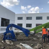 China Compact & High-Speed Pile Driver | 3200rpm Hydraulic System for Effective Sheet Pile Driving for sale
