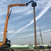 China Eco-Friendly Pile Driver | No-Pollution Operation & Reduced Work Time for sale