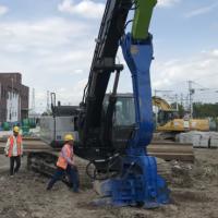 China High-Performance Pile Driver | Fast Driving Speed & 40-45T Excavator Compatibility for sale