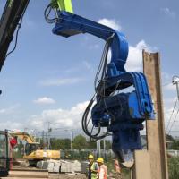 China High-Performance Pile Driver | Fast Driving Speed & 40-45T Excavator Compatibility for sale