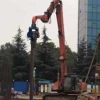 China High-Pressure 32Mpa Pile Driver | Multipurpose Design for Sheet Pile Applications for sale