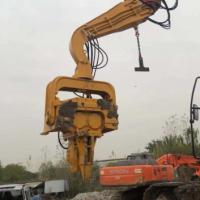 China 40T Compatible Pile Driver | Robust Excavator Attachment for Efficient Construction for sale