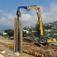China Heavy-Duty Pile Driver : Offshore Foundation Hammer For Efficient Sheet Pile Installation for sale